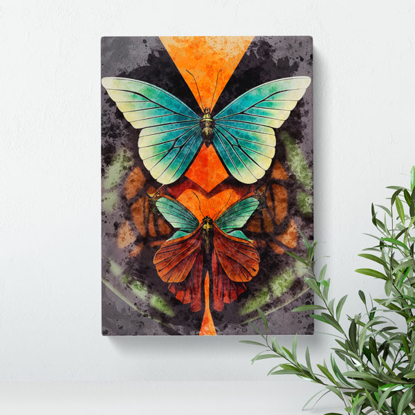 Brambly Cottage Butterflies in Watercolour No.1 - Painting | Wayfair.co.uk