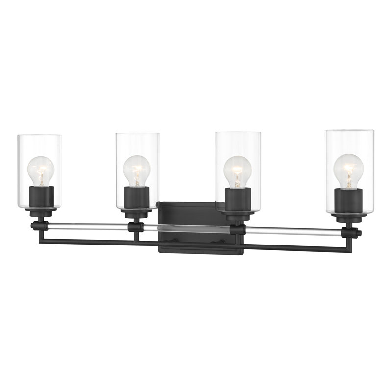 Breakwater Bay Adysan - 4 Light Bath Vanity In Coal Finish | Wayfair