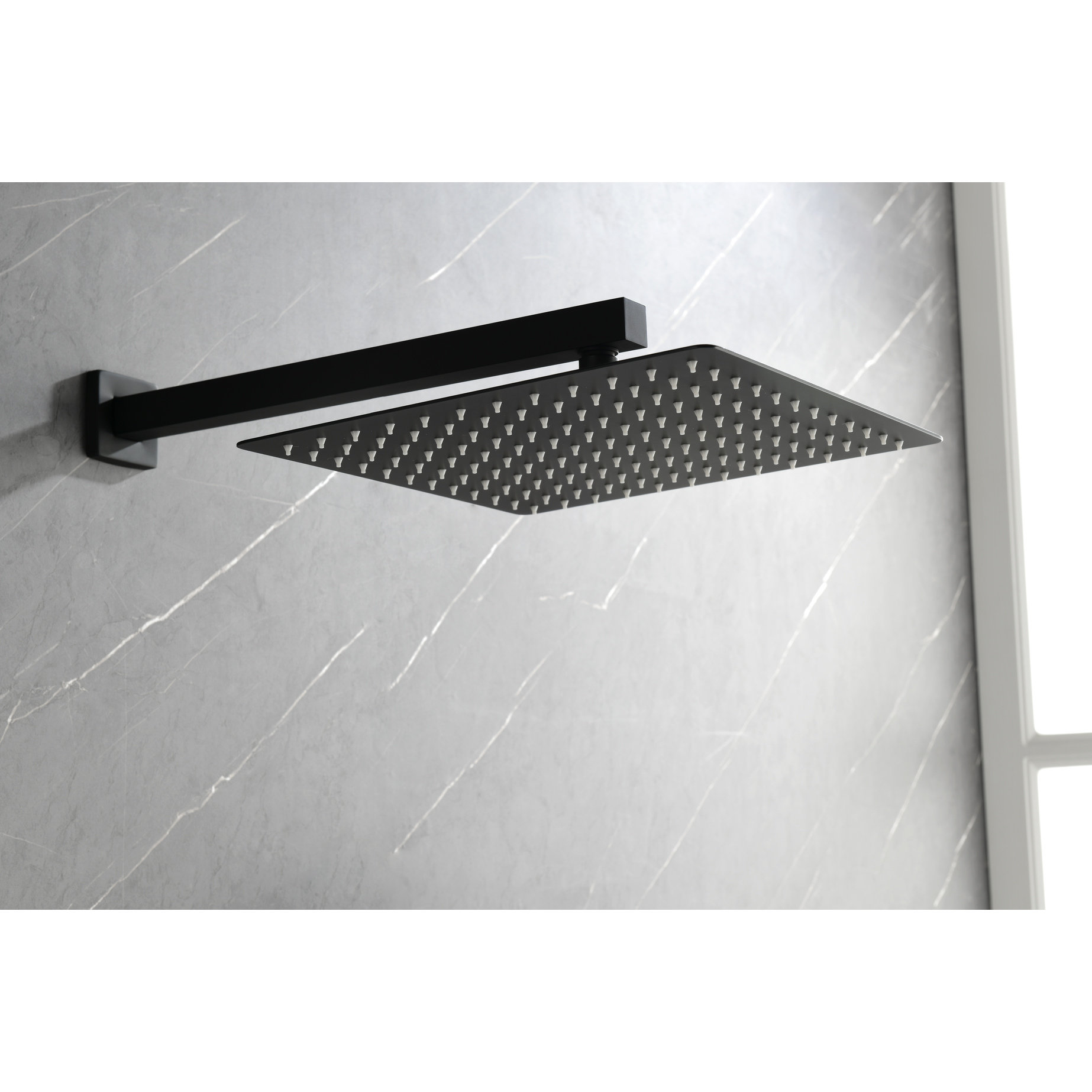 Banior Rust- Shower System With Head, Hand Shower, Hose, Valve Trim ...