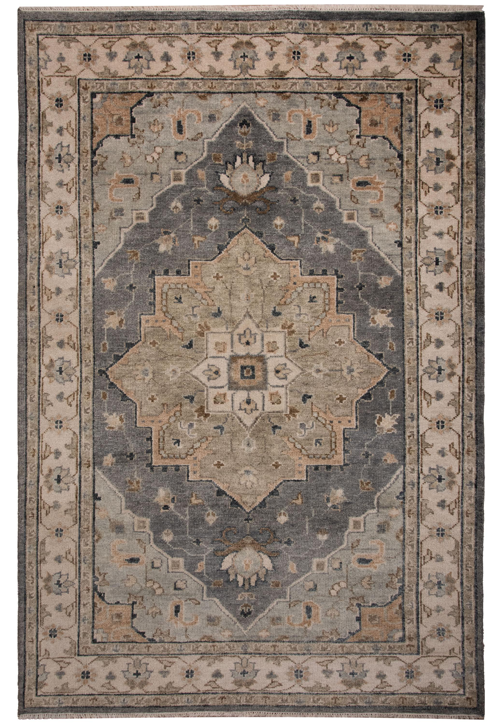 Rizzy Rugs 100% Wool Hand Knotted Area Rug | Wayfair