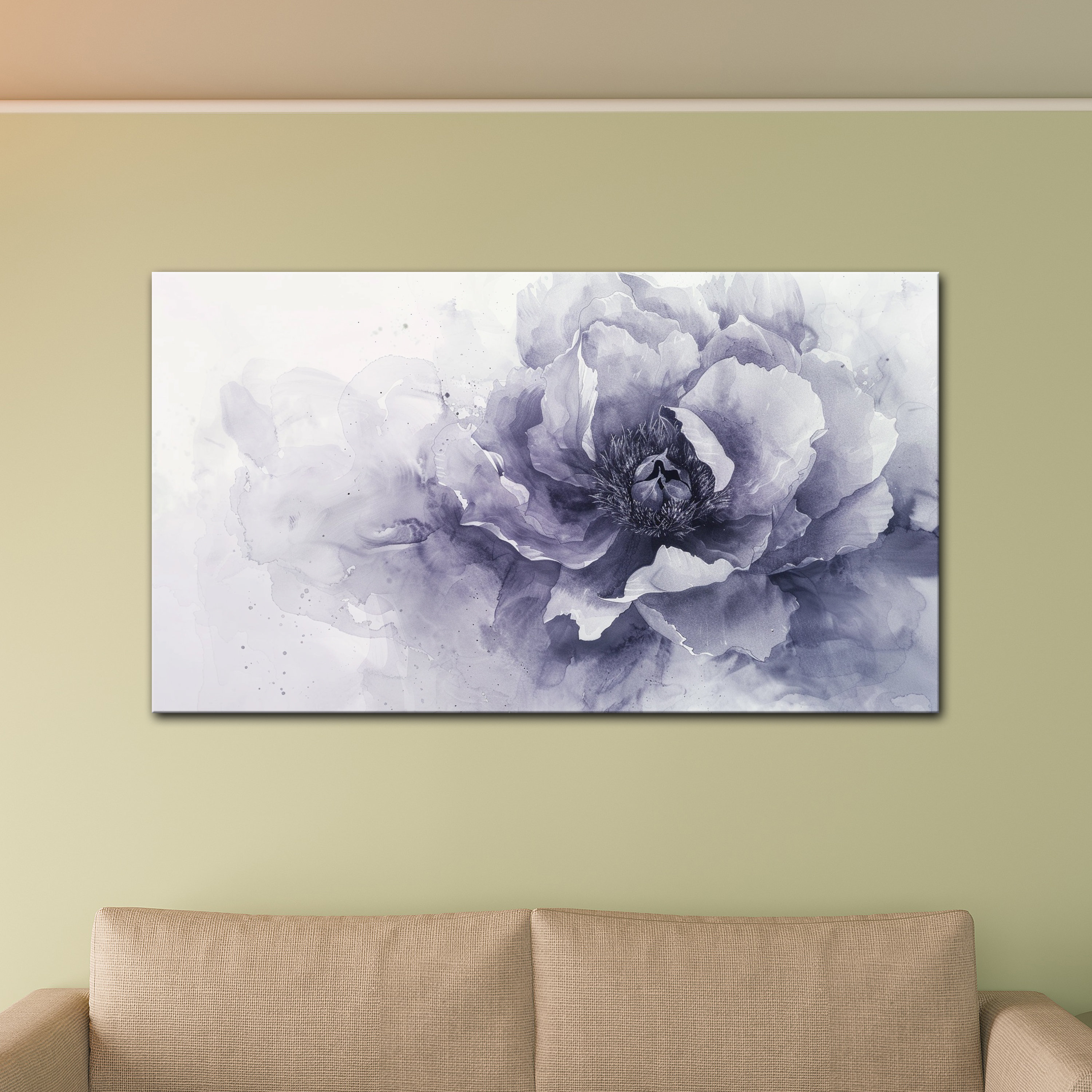 Winston Porter Mistshade Peony?(customizable) by Genie's Poems - Print ...