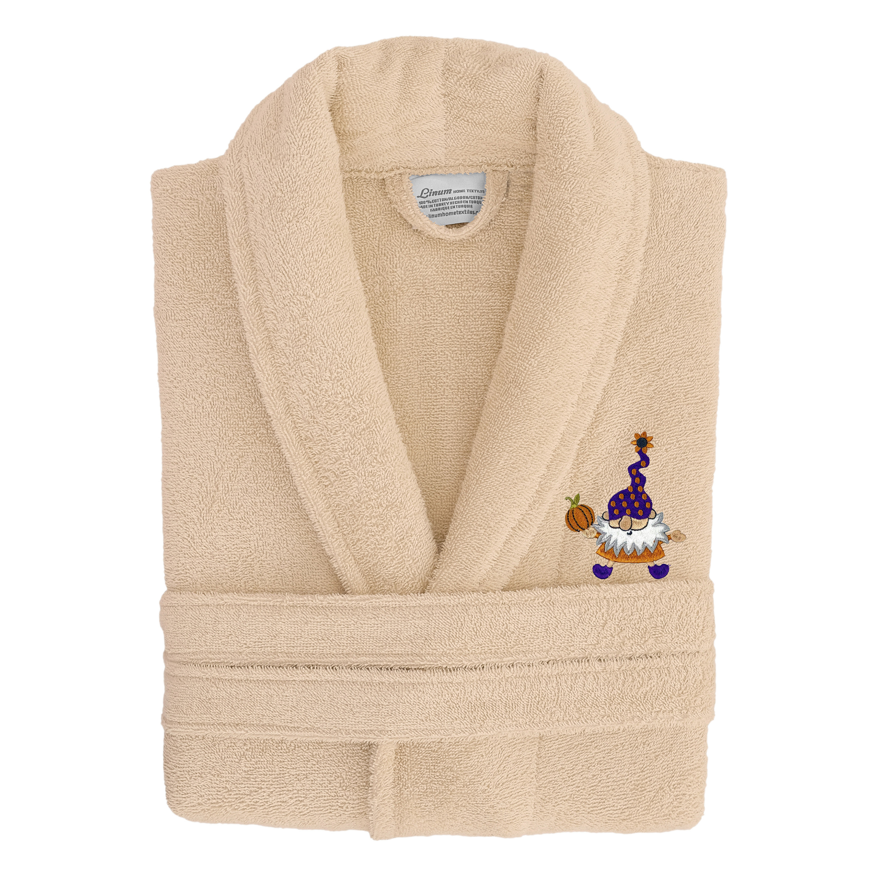 The Holiday Aisle® 100% Turkish Cotton Unisex Terry Embroidered Bath ...