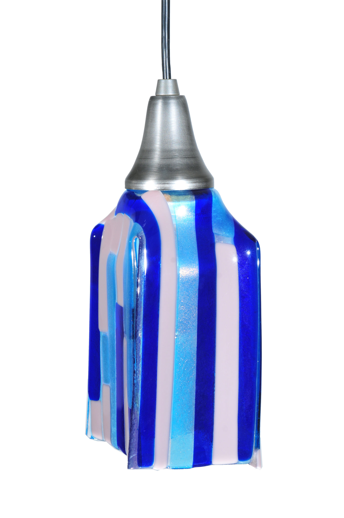 Meyda Lighting Metro Fusion 1 - Light Statement Geometric Pendant | Wayfair