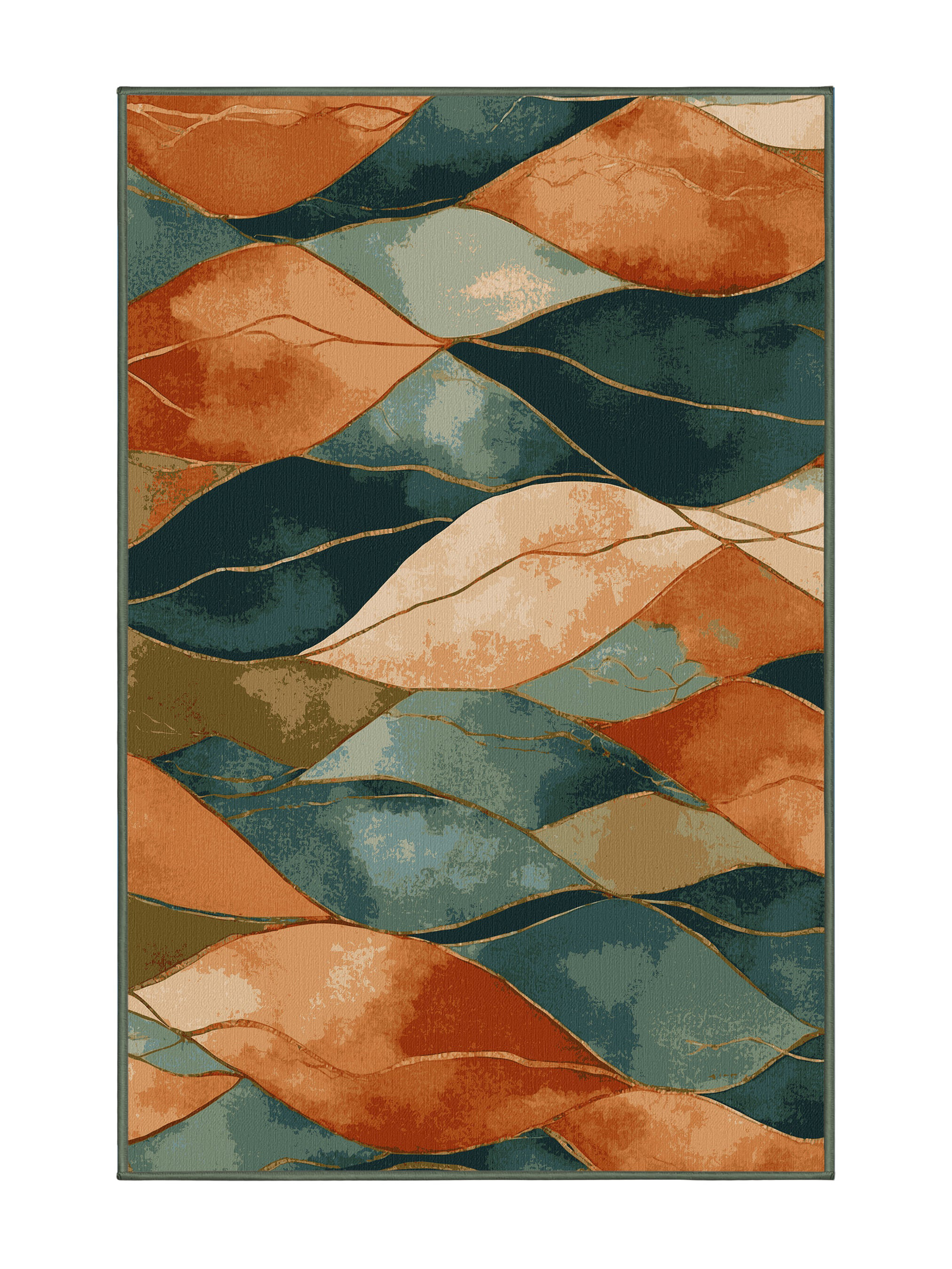 Orren Ellis Jungle Harmony Rug | Wayfair