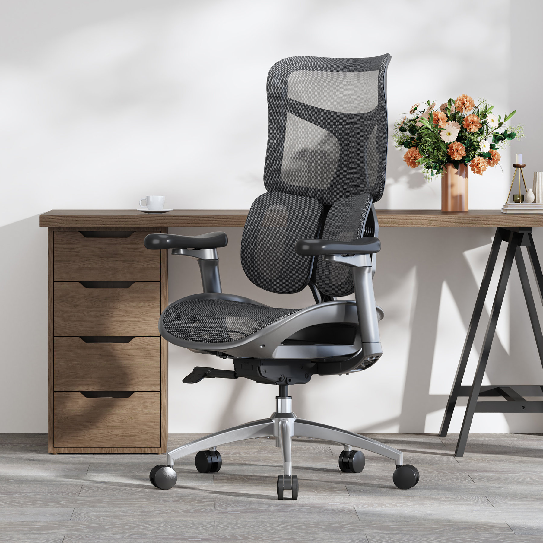 Sihoo Ergonomic Office Chair with Independent Backrest & Reviews | Wayfair
