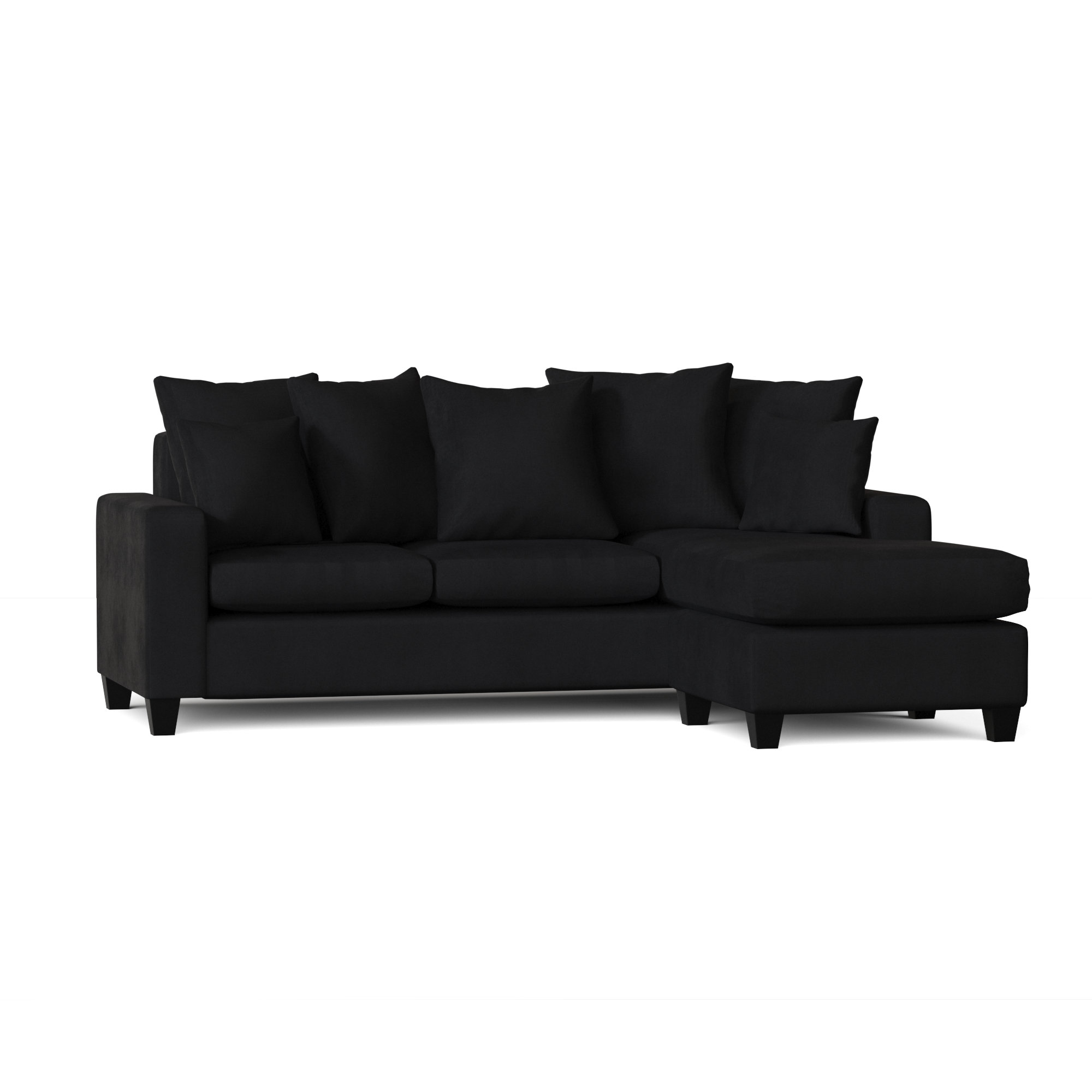 Wade Logan® Alger 2 - Piece Chaise Sectional & Reviews - Wayfair Canada