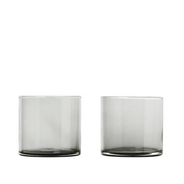 Blomus Mera 2 - Piece 7.5oz. Glass Drinking Glass Glassware Set ...