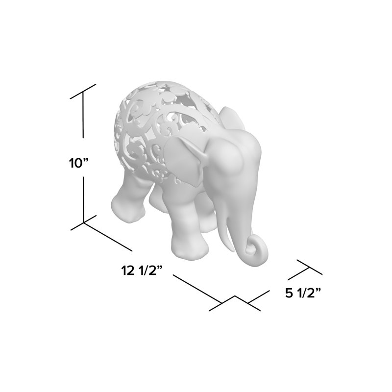 World Menagerie Myaree Elephant Jail Figurine & Reviews | Wayfair