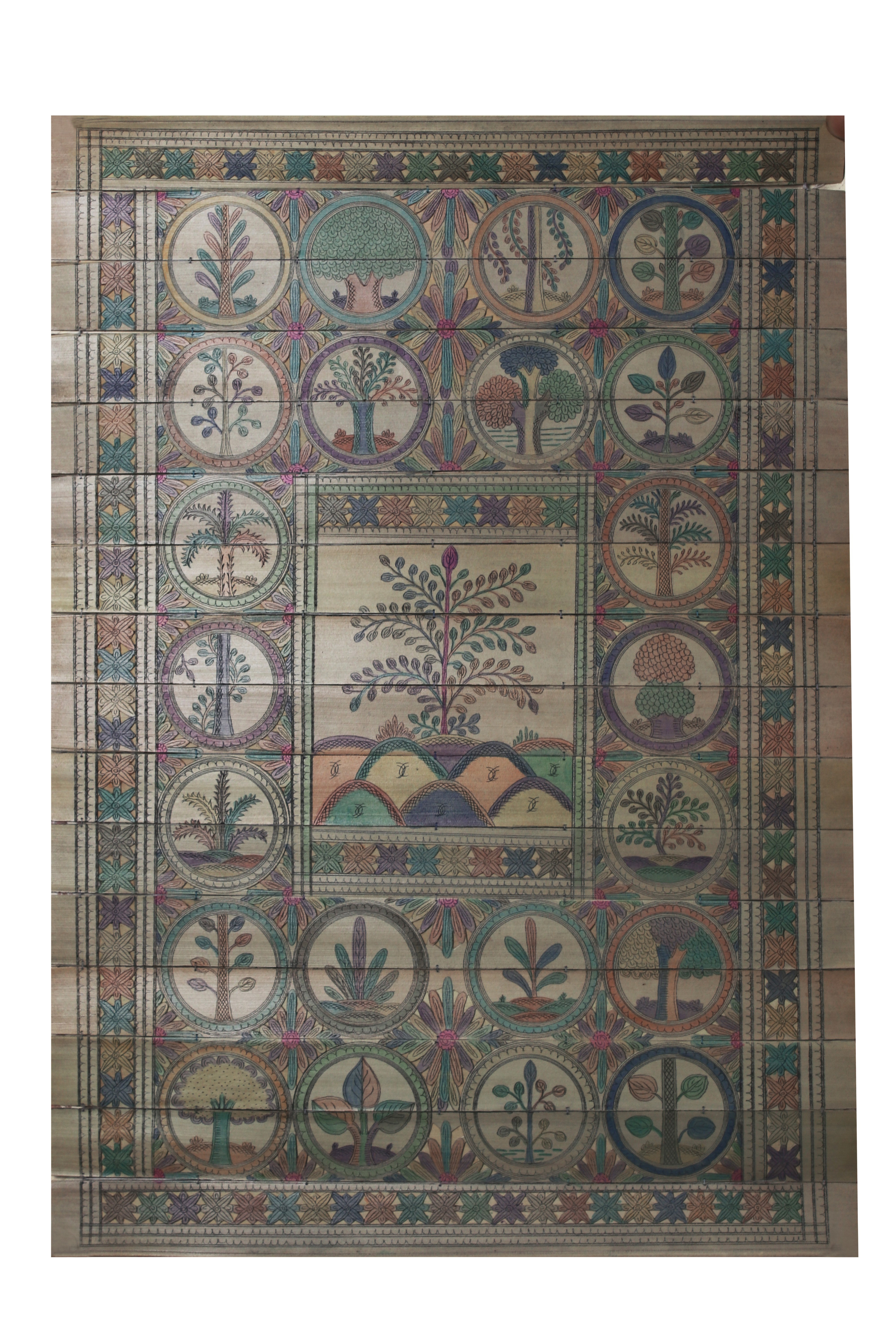 Red Barrel Studio® Trees Chakra | Paata Painting From Orissa | Wayfair