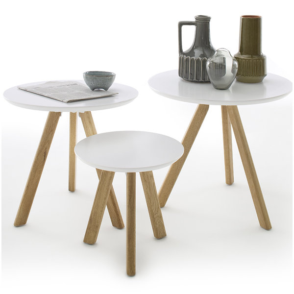 Fjørde & Co Tenbury 3 Piece Coffee Table Set | Wayfair.co.uk