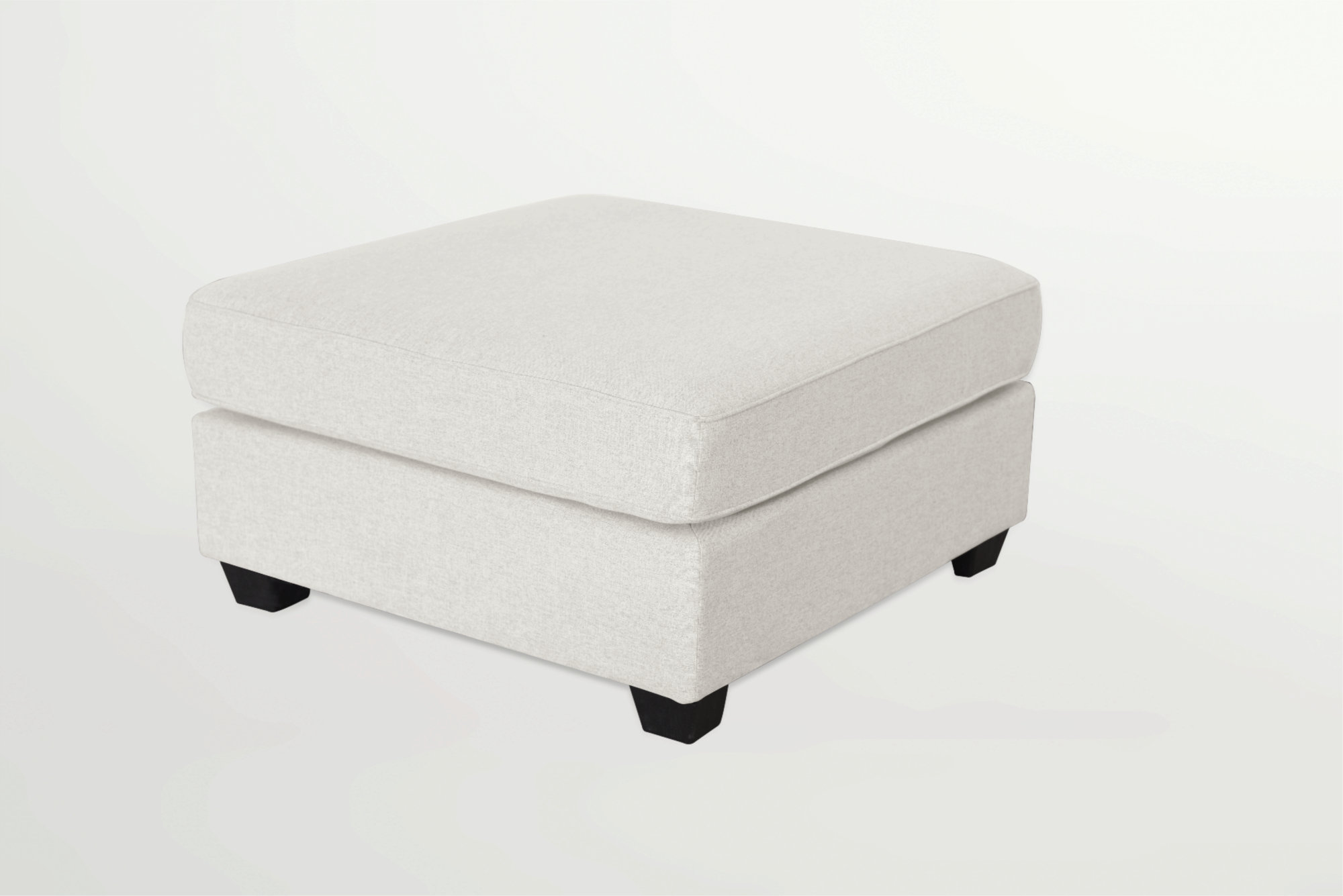 Ebern Designs 2501 Cream Ottoman 1 | Wayfair