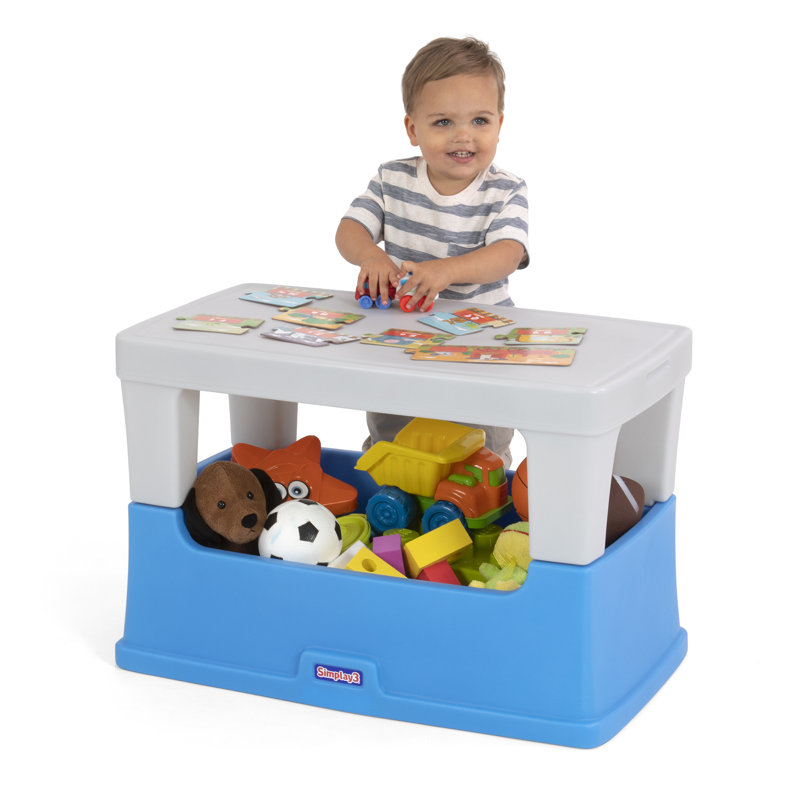 Simplay3 Play Around Toy Box Table | Wayfair