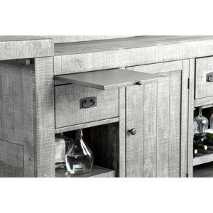 August Grove® Gridley Bar with Wine Storage & Reviews | Wayfair