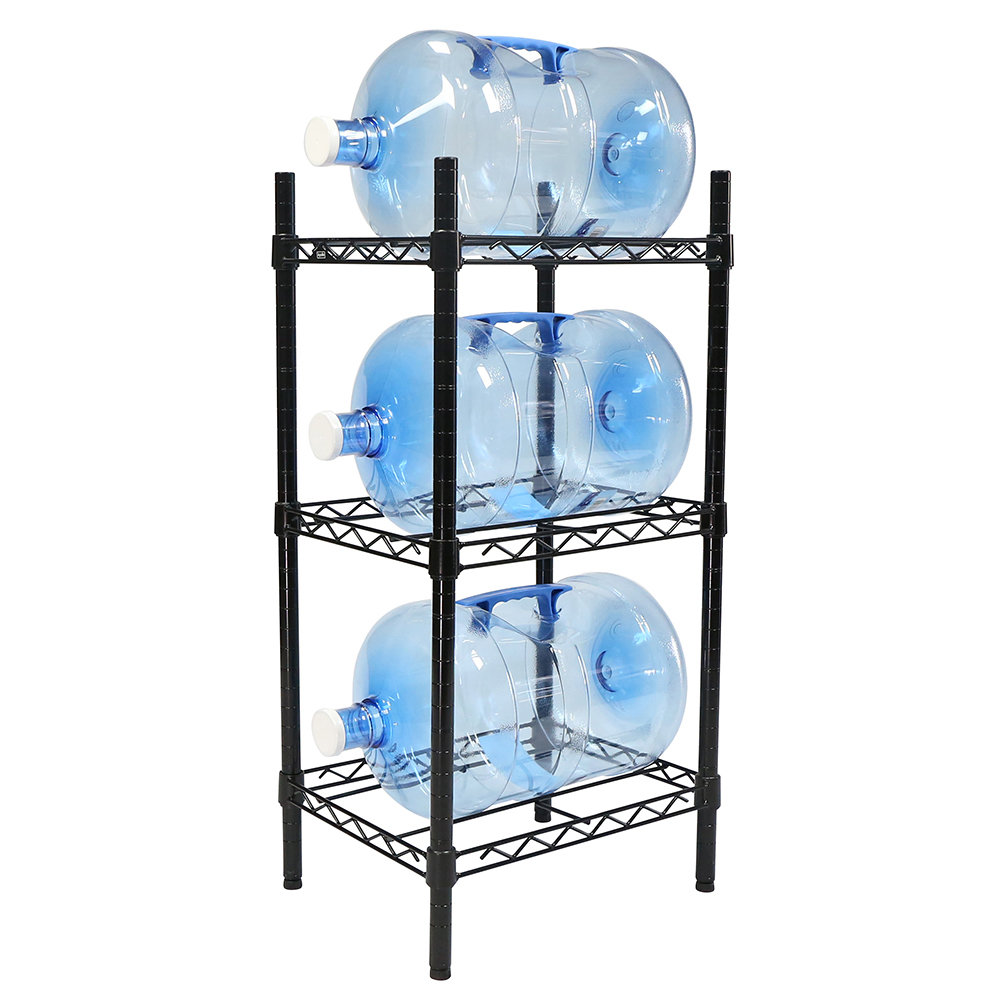 Apollo Hardware 3-Tier Water Bottle Storage Rack | Wayfair