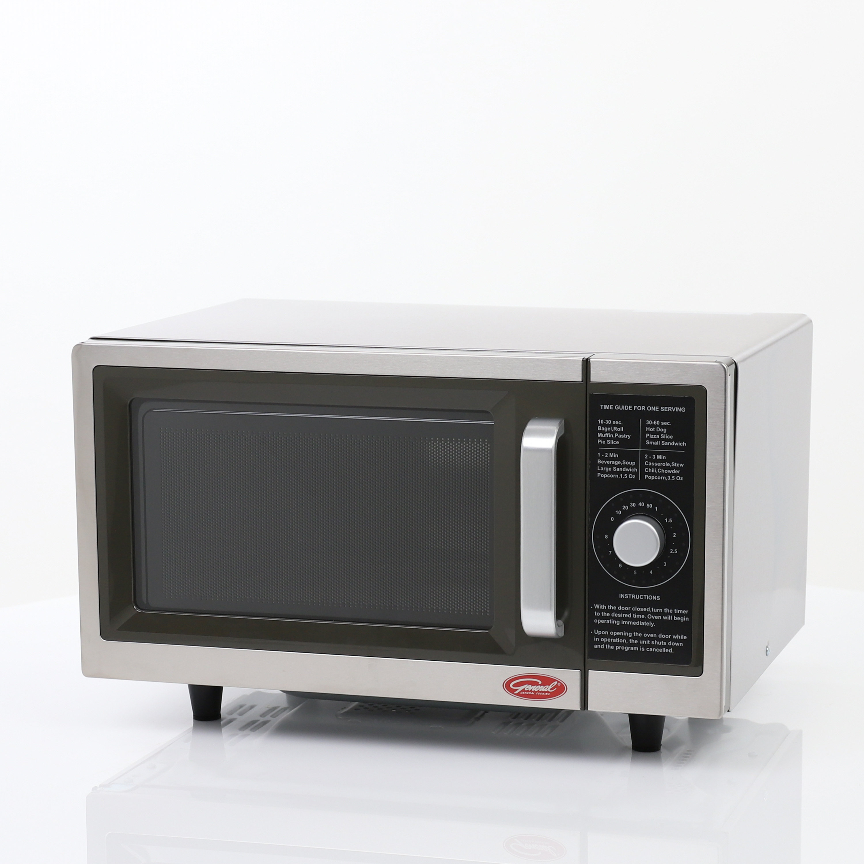 General Food Service General Commercial Microwave with Dial Control ...