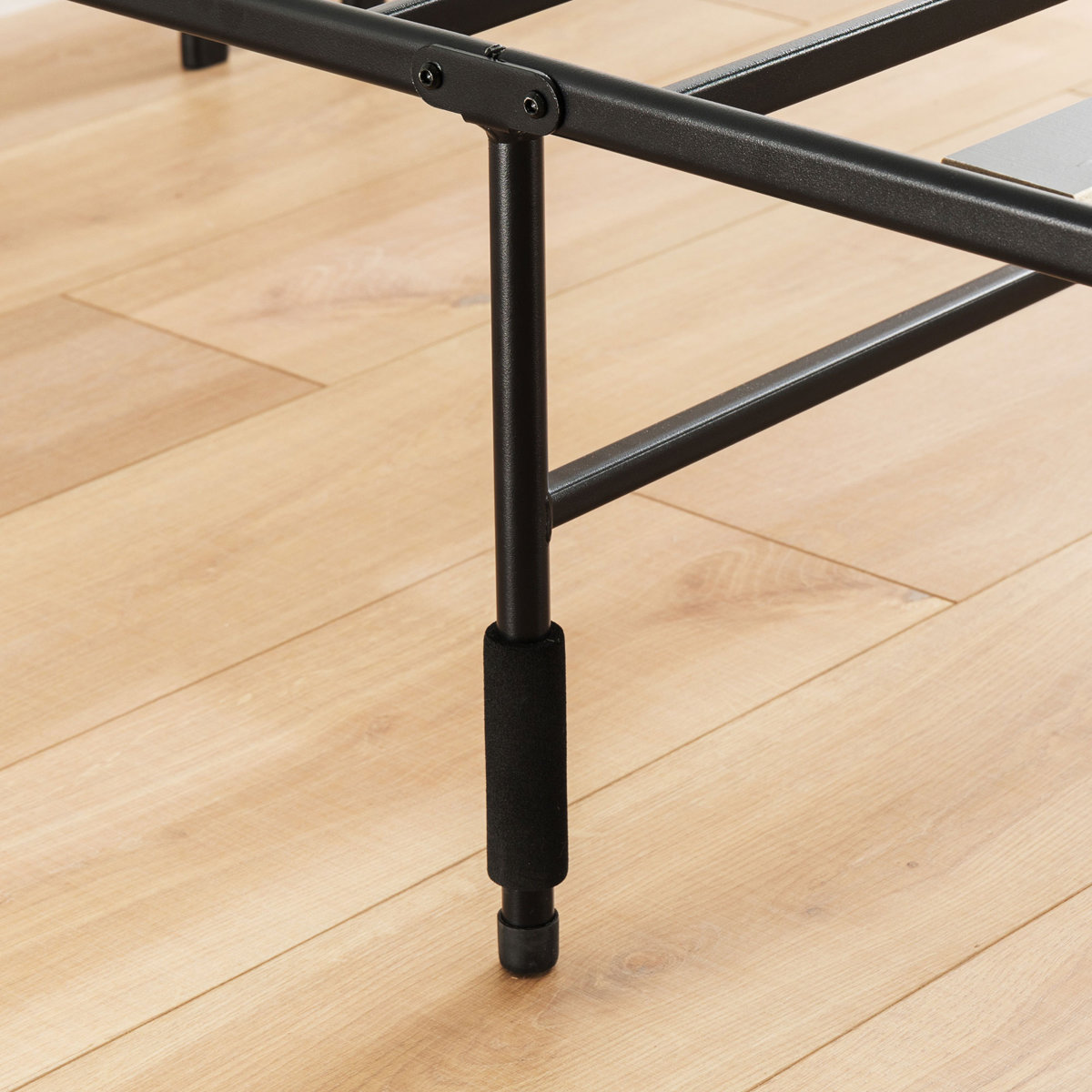 Ebern Designs Lianna Metal Smartbase Folding Platform Bed Frame ...