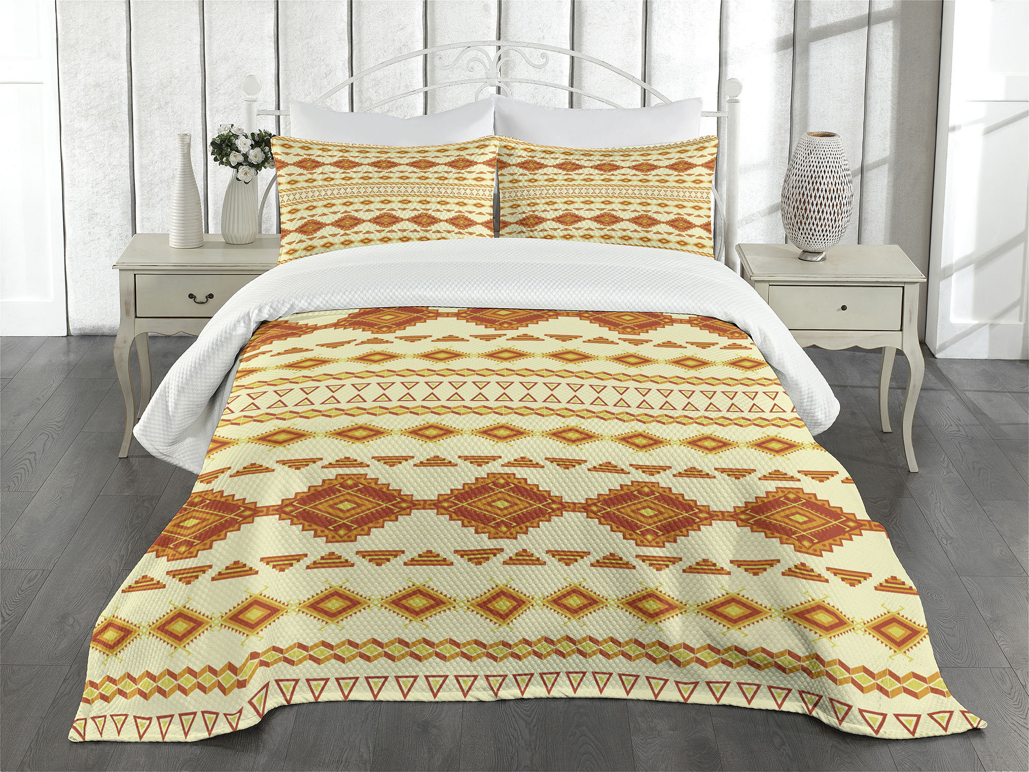 Ambesonne Aztec Bedspread Mexican | Wayfair