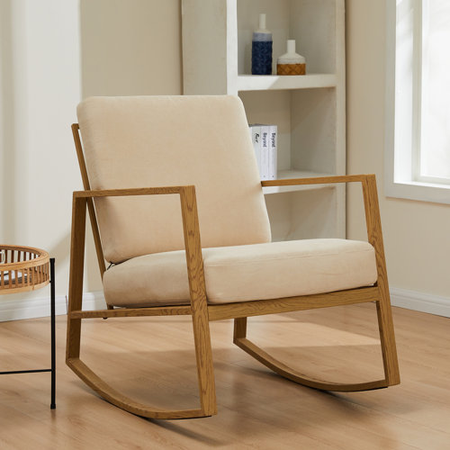 Wayfair | Beige Rocking Chairs You'll Love in 2023