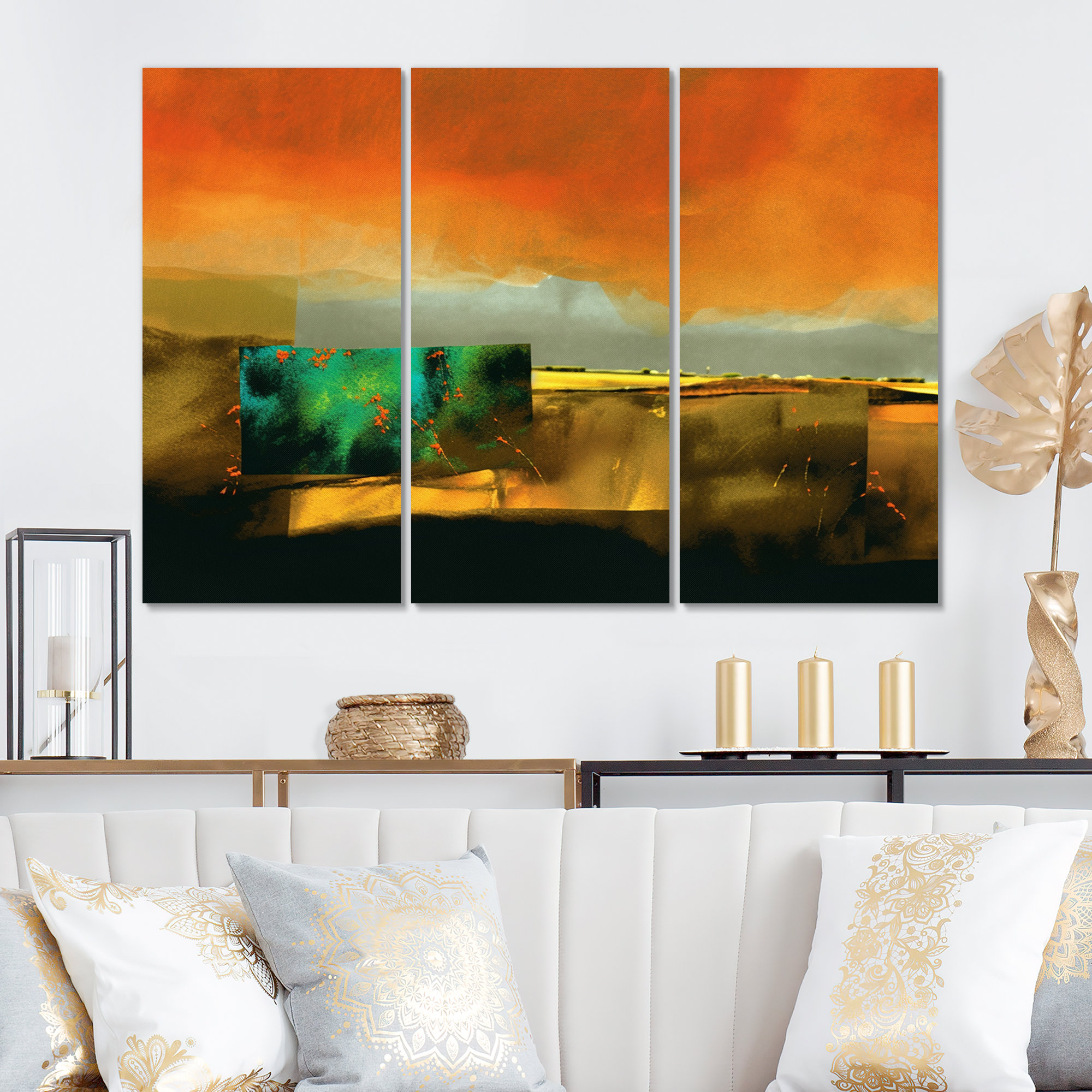Ivy Bronx Bliss Landscapes Of Forgotten Nostalgia I - Abstract Canvas ...