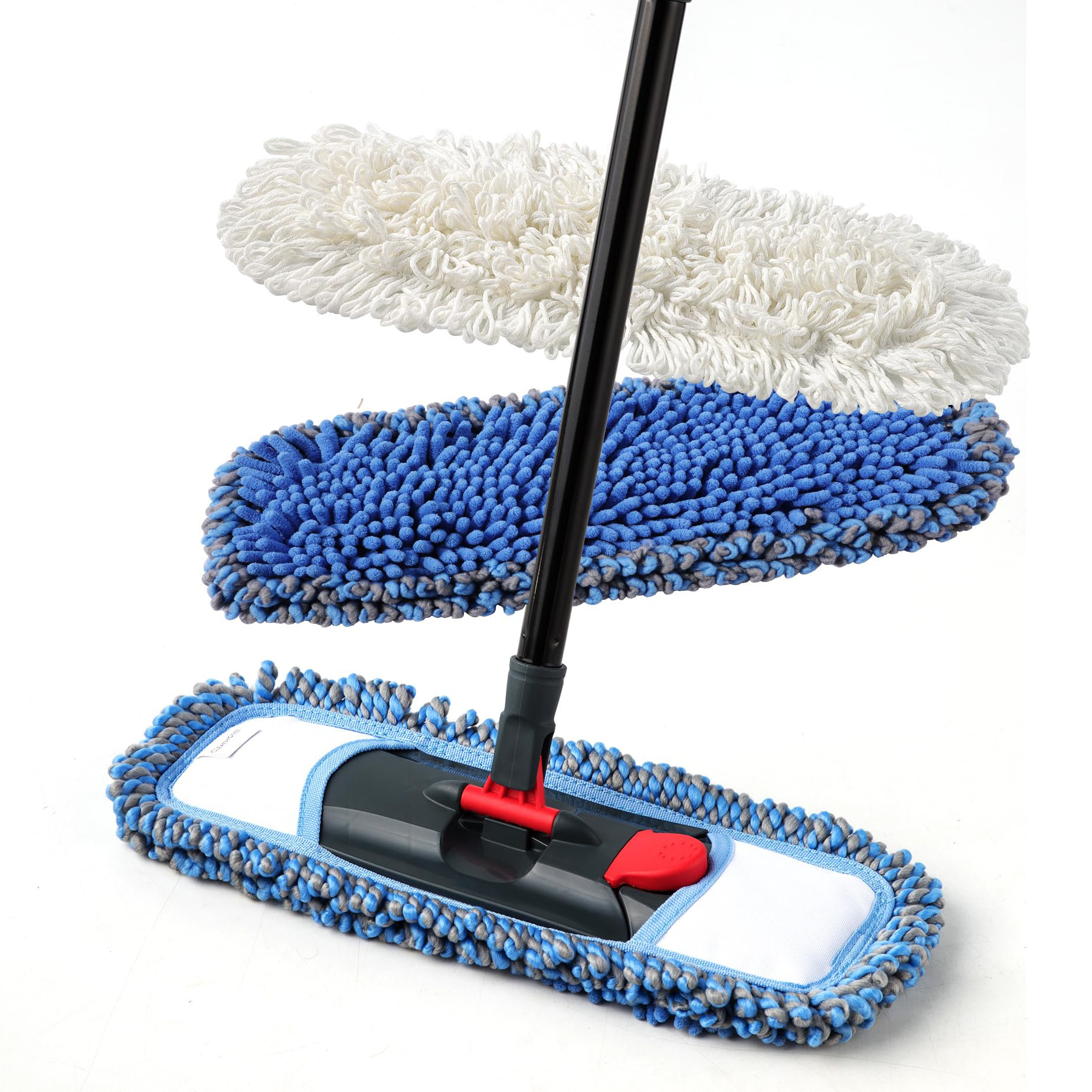 PSA LABORATORY FURNITURE LLC Dust Mop For Floor Cleaning Microfiber ...