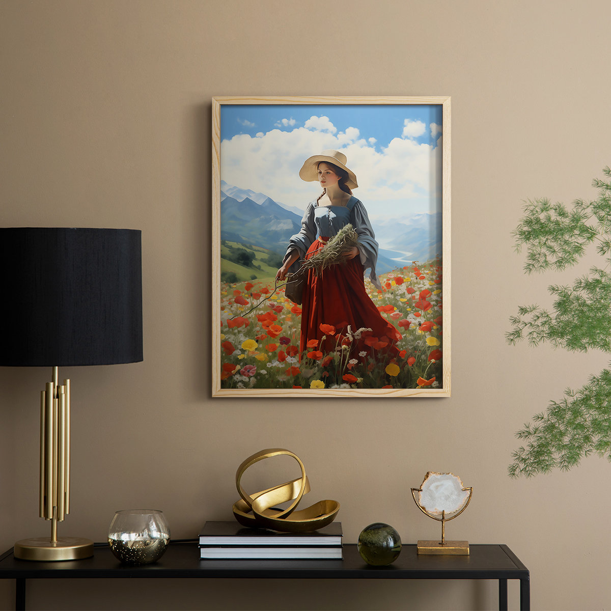 Lark Manor™ WOMEN Series DXX Framed Print - Solid Wood | Wayfair