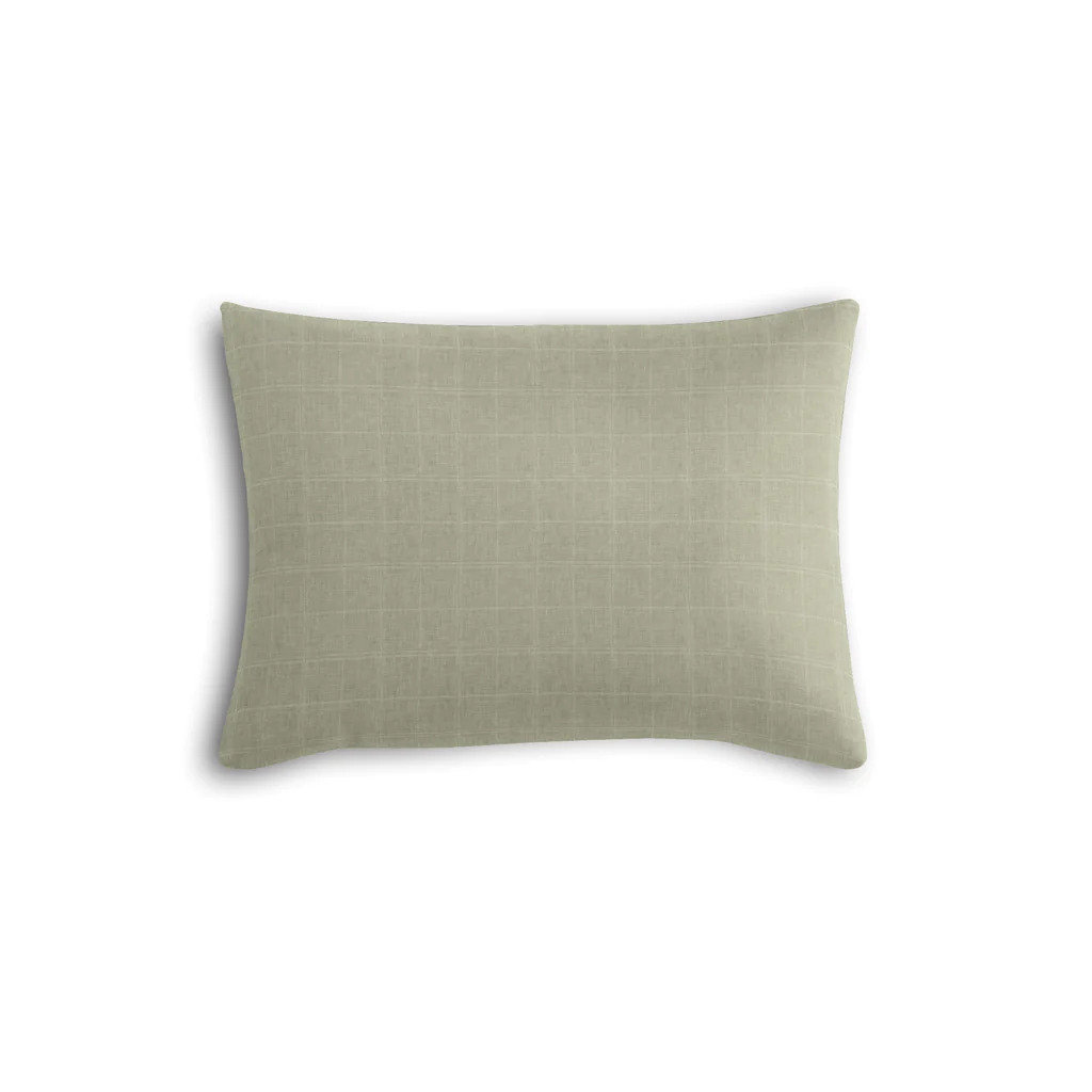 The Pillow Collection Langdon Lumbar Rectangular Pillow Cover & Insert ...