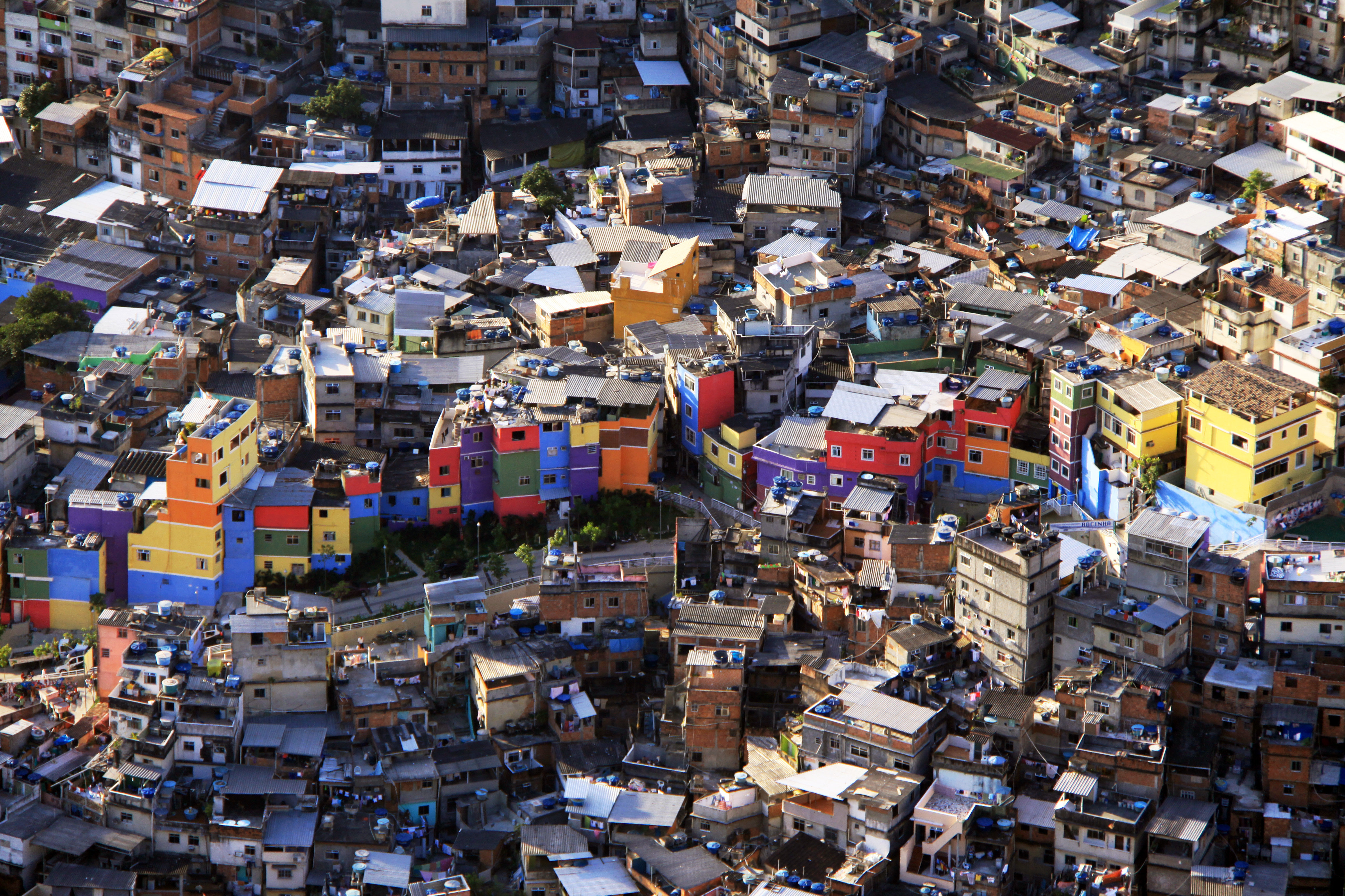 17 Stories Brazilian Favela by Pacopinillos - Wrapped Canvas Photograph ...