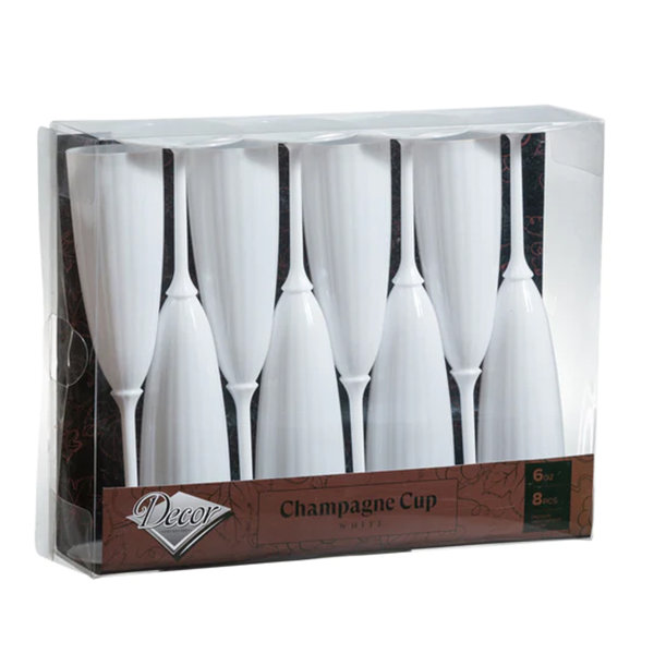 NicoleFantiniCollection Disposable Plastic Champagne Cup 6 Oz | Wayfair