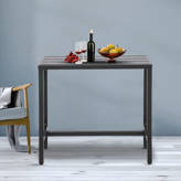 Latitude Run® Counter Height 36.97'' Iron Bar Table & Reviews | Wayfair