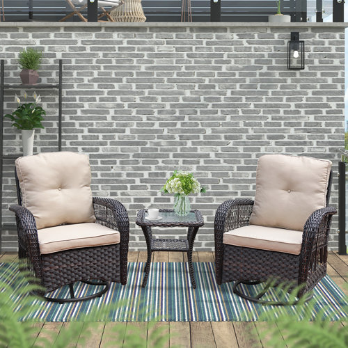 Small Conversation Sets & 3 Piece Patio Sets You'll Love in 2023