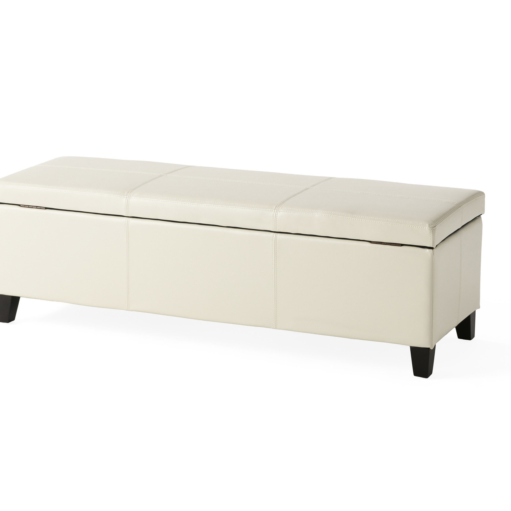 Ebern Designs / Pu Leather Storage Chest, 51.54"w X 17.85"d 16.34"h ...