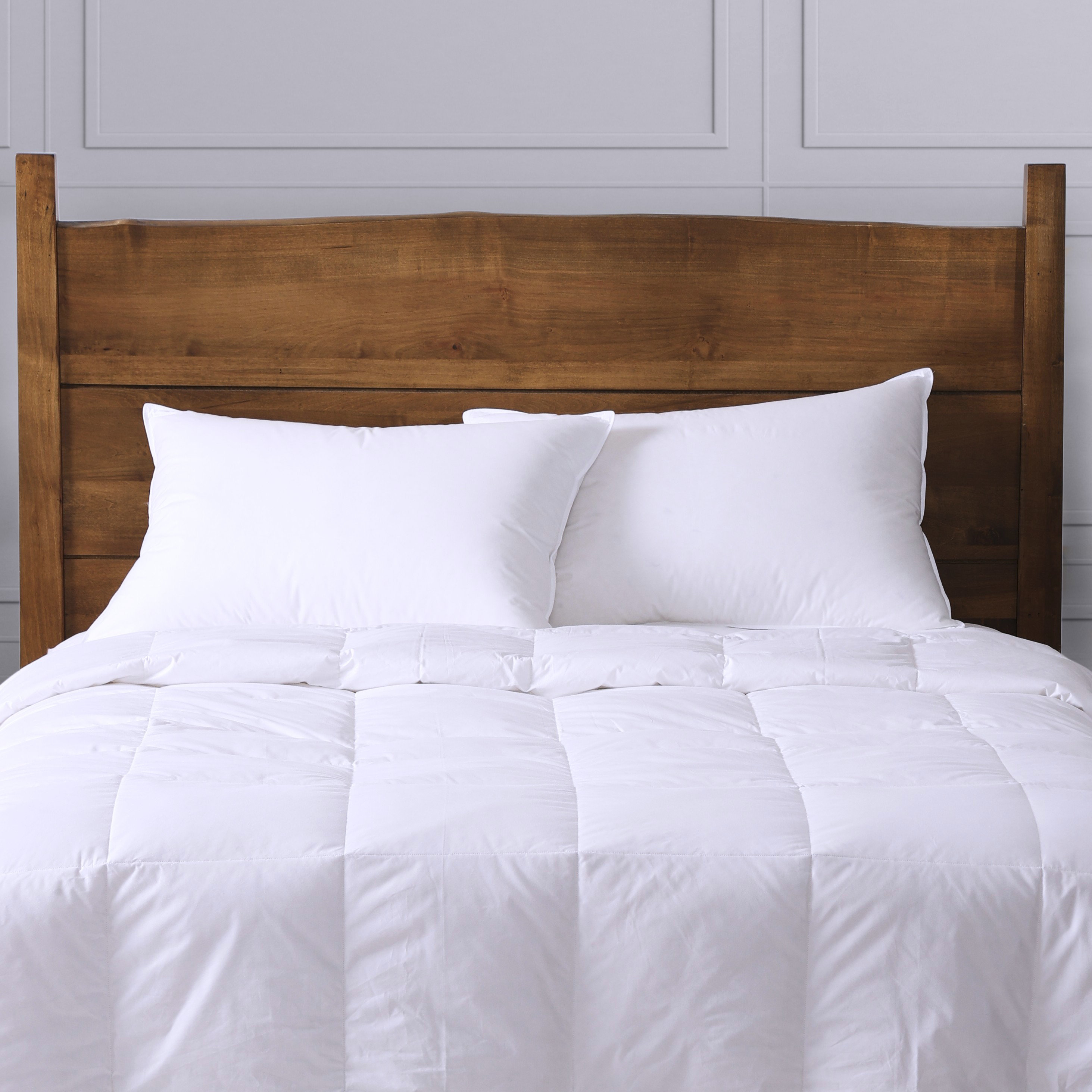 Cuddledown Percale 600FP Down Comforter | Perigold