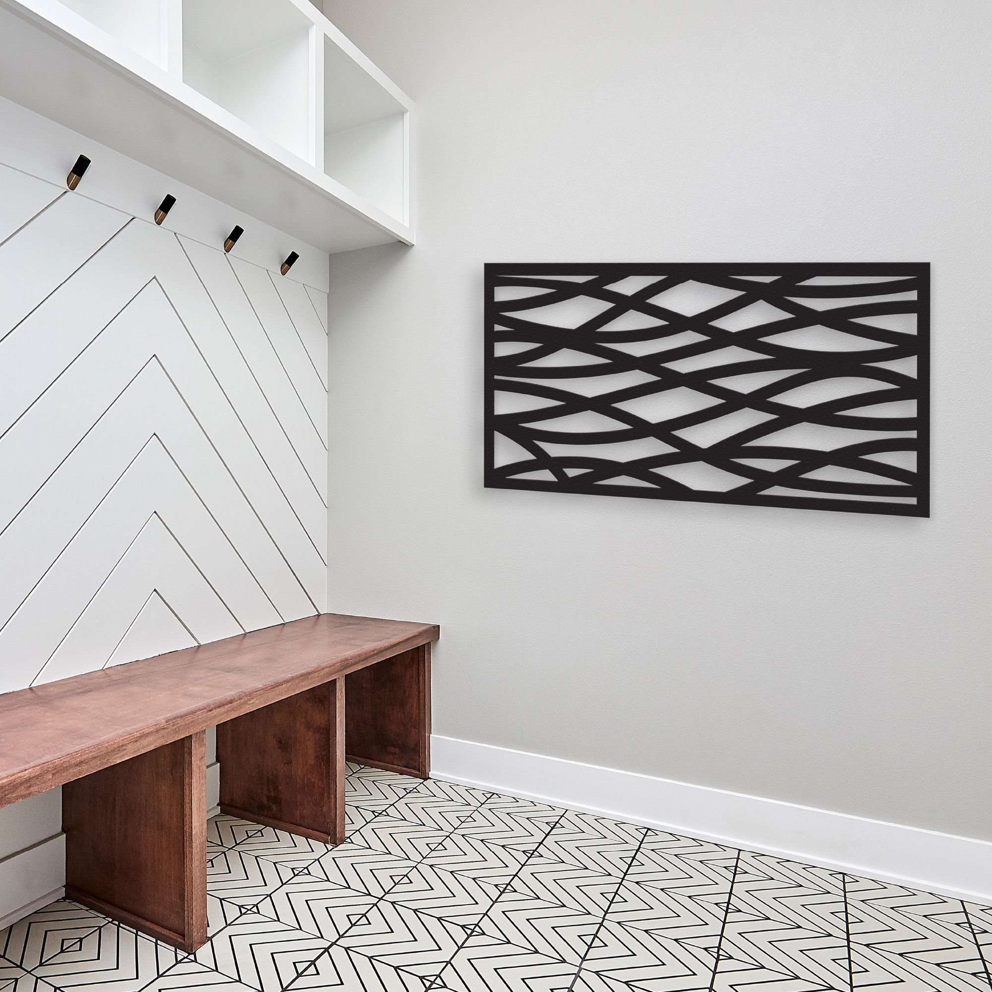 Grid Axcents 2 ft. H x 4 ft. W Polyethylene Privacy Screen & Reviews ...