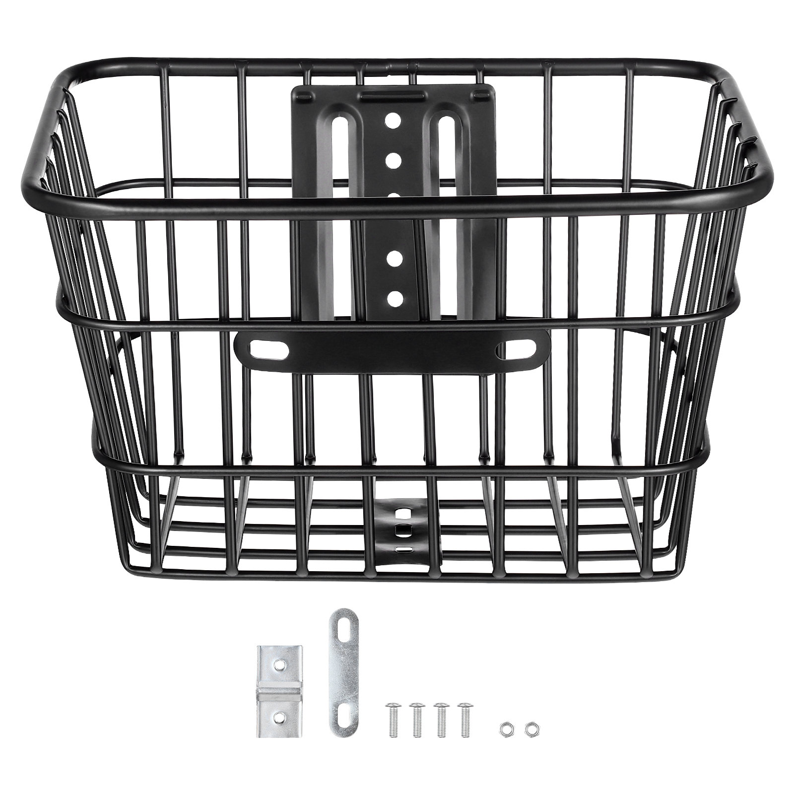 PINXOR Iron Wire Basket Bike Front Basket Organizing Storage Basket ...
