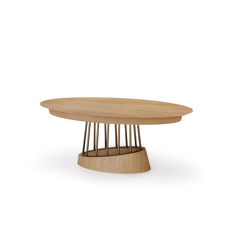 Isabelline Meadows Oval 210Cm L x 118Cm W Restaurant Table | Wayfair.co.uk