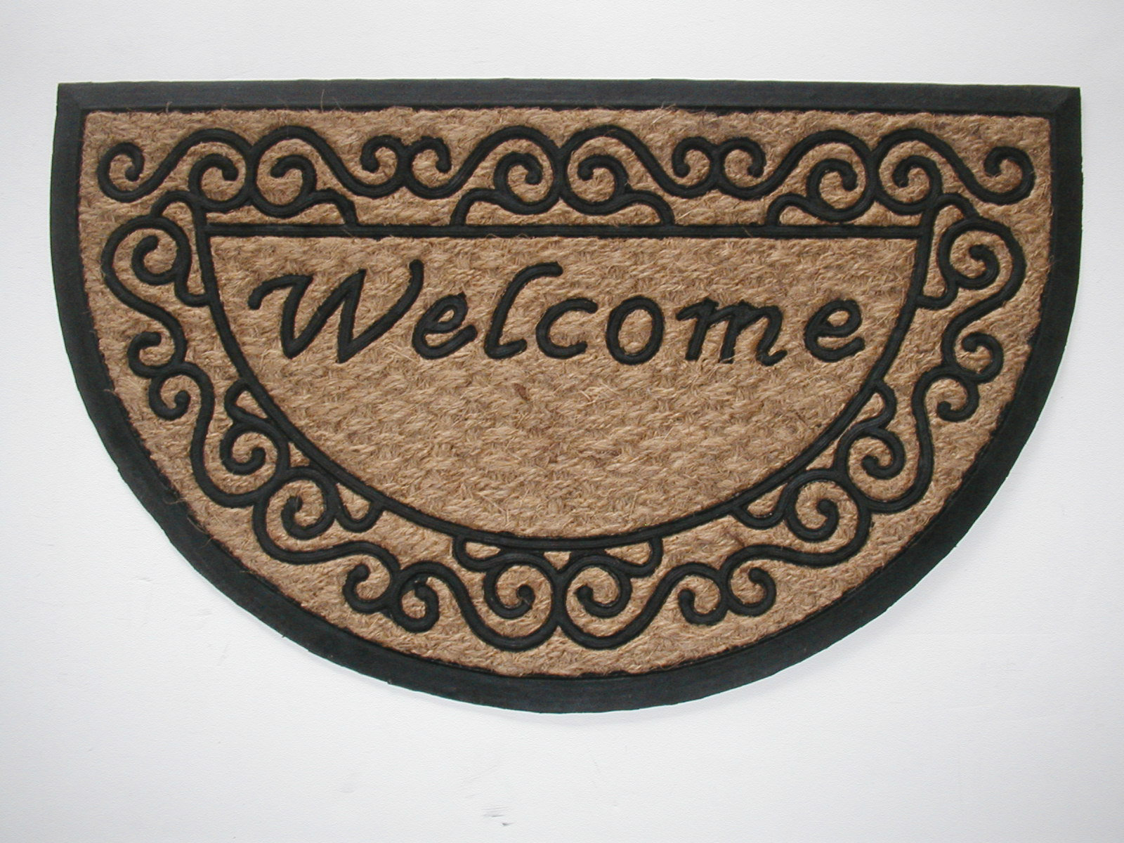 Winston Porter Argus Scroll Welcome Door Mat & Reviews | Wayfair