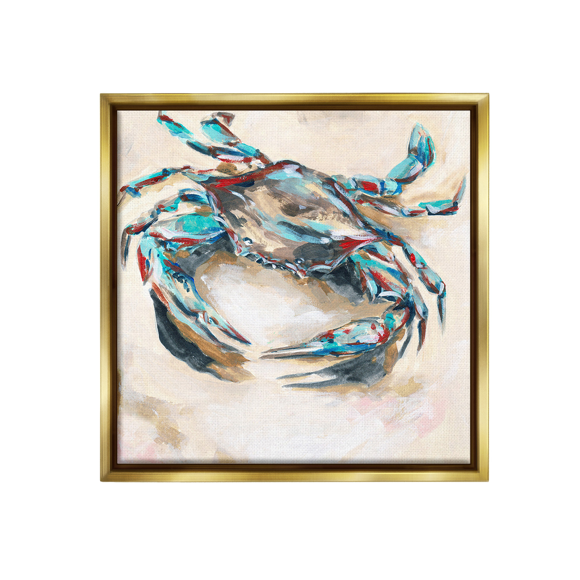 Dovecove " Abstract Nautical Crab " by Melissa Wang on | Wayfair