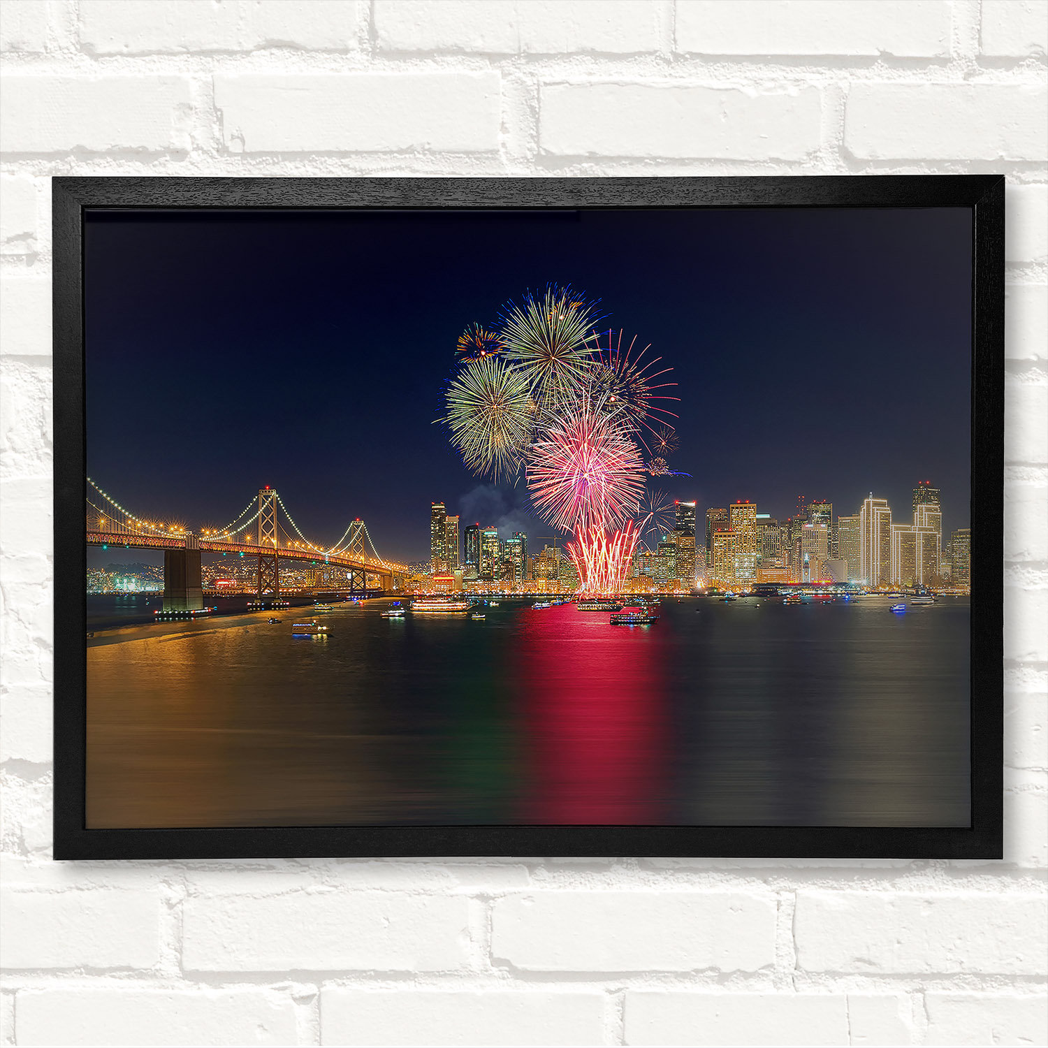 Brayden Studio Closed Corner Frame Art Prints on Wood | Wayfair.co.uk