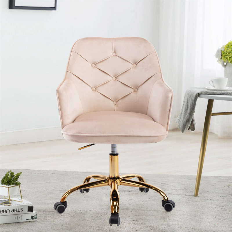 Mercer41 Exum Velvet Task Chair & Reviews | Wayfair