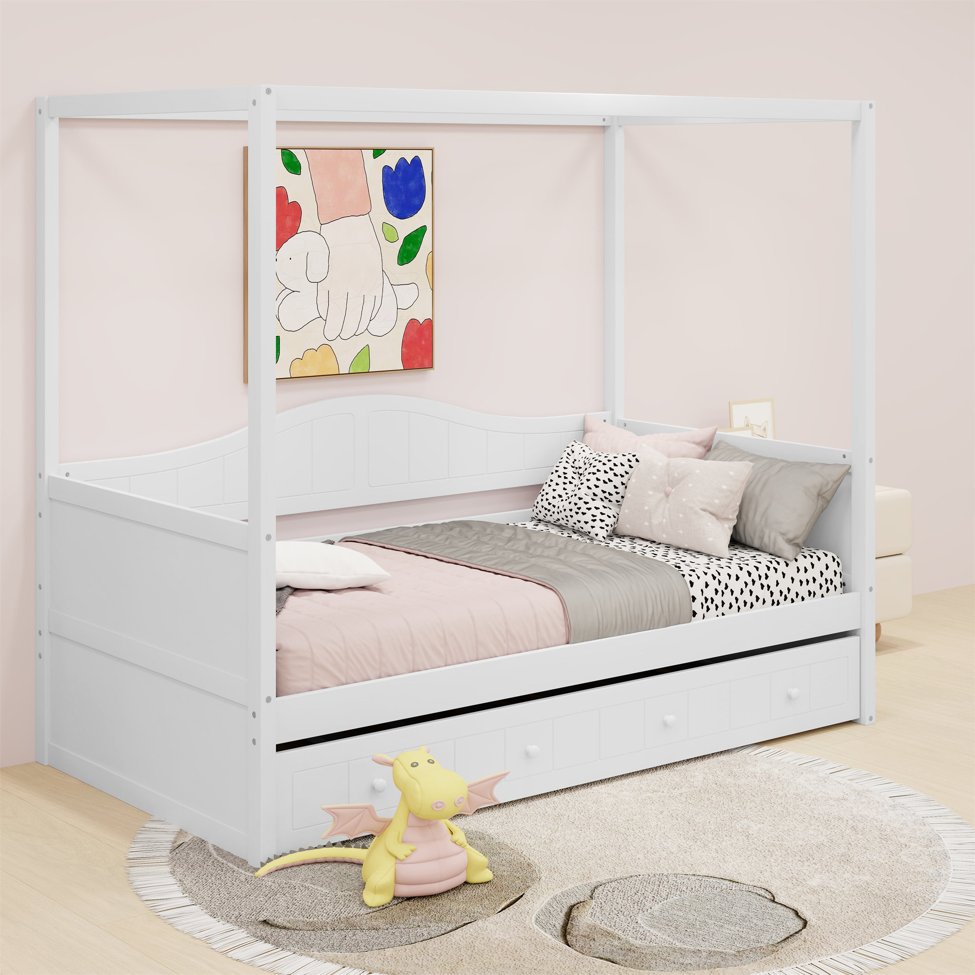 canopy bed twin