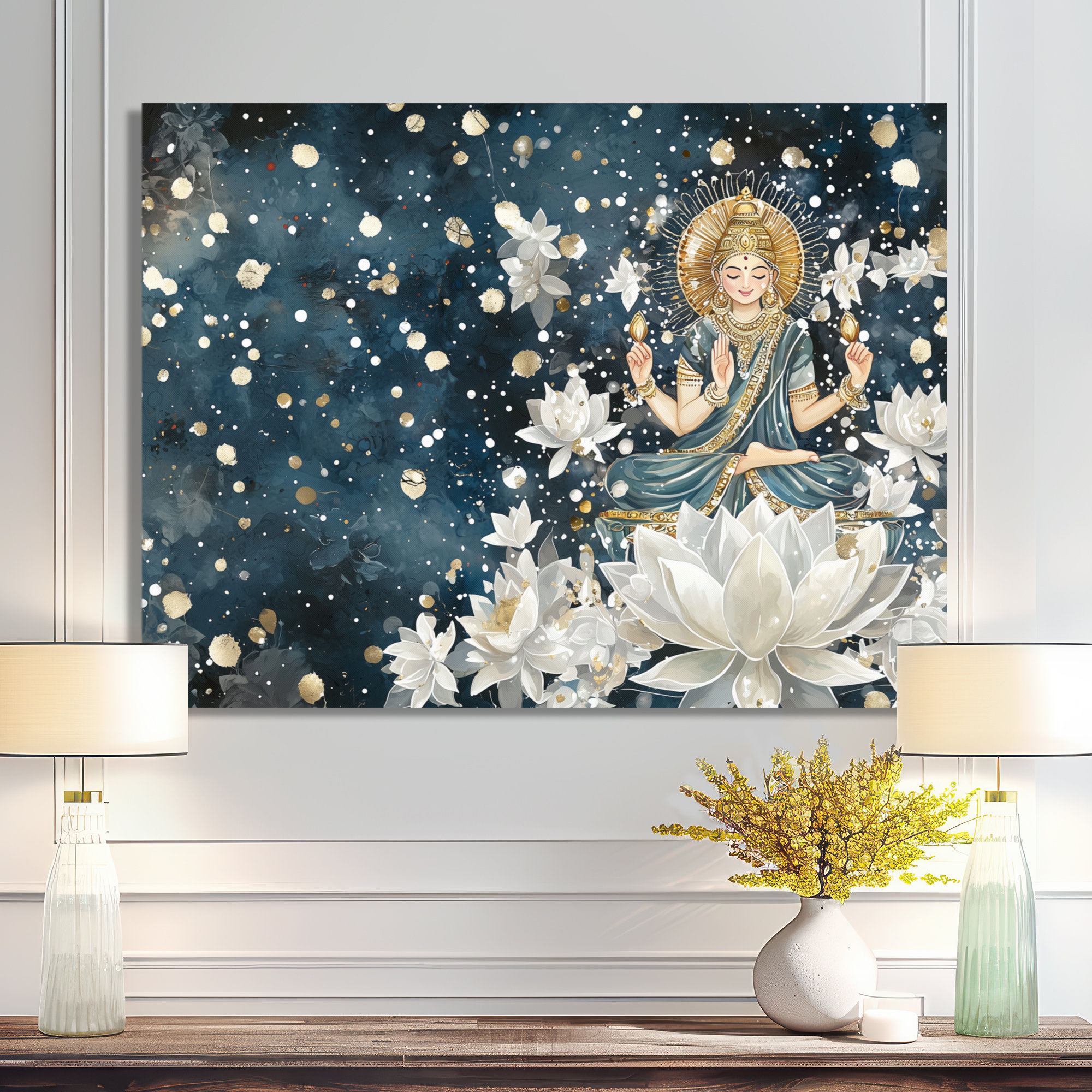 Ophelia & Co. Lakshmi Goddess Of Prosperity Hinduism II - Spiritual ...