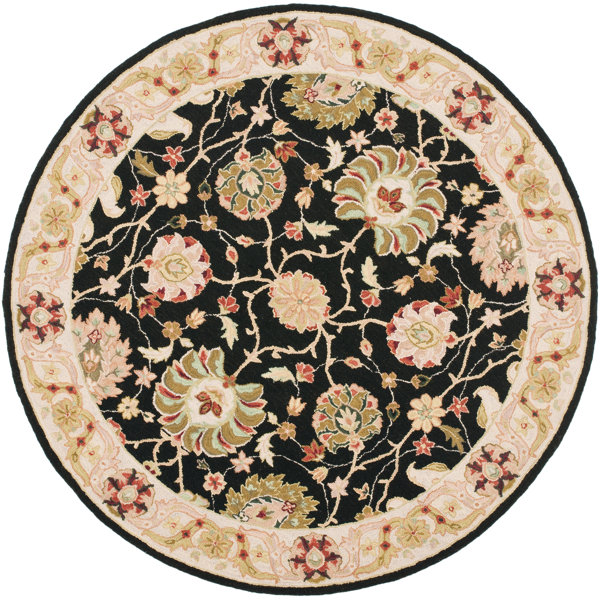 Safavieh Chelsea Hand Hooked Wool Pile Floral Rug | Wayfair