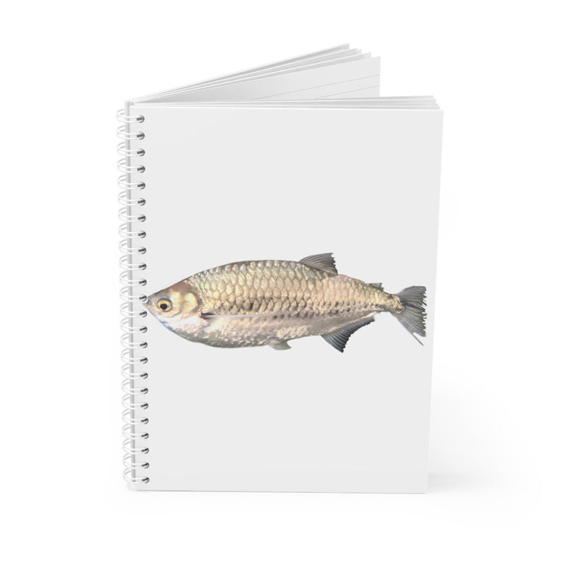 Marick Booster Fish Spiral Notebook | Wayfair