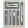 Wayfair Basics™ Draw Tidy Cutlery Tray 5 compartment organiser ...
