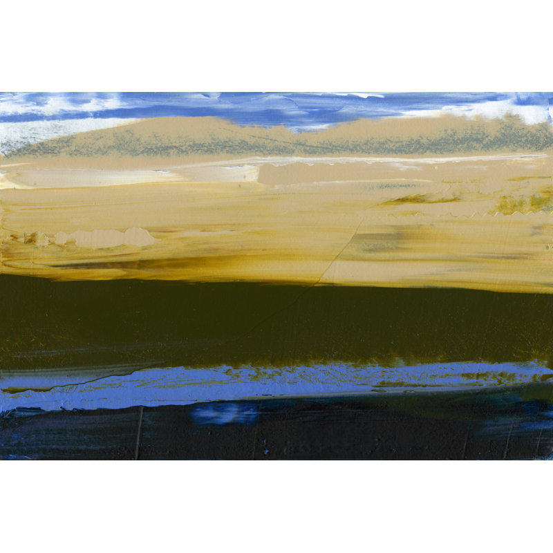 Metro Lane Deconstructed View in Blue II - Painting | Wayfair.co.uk