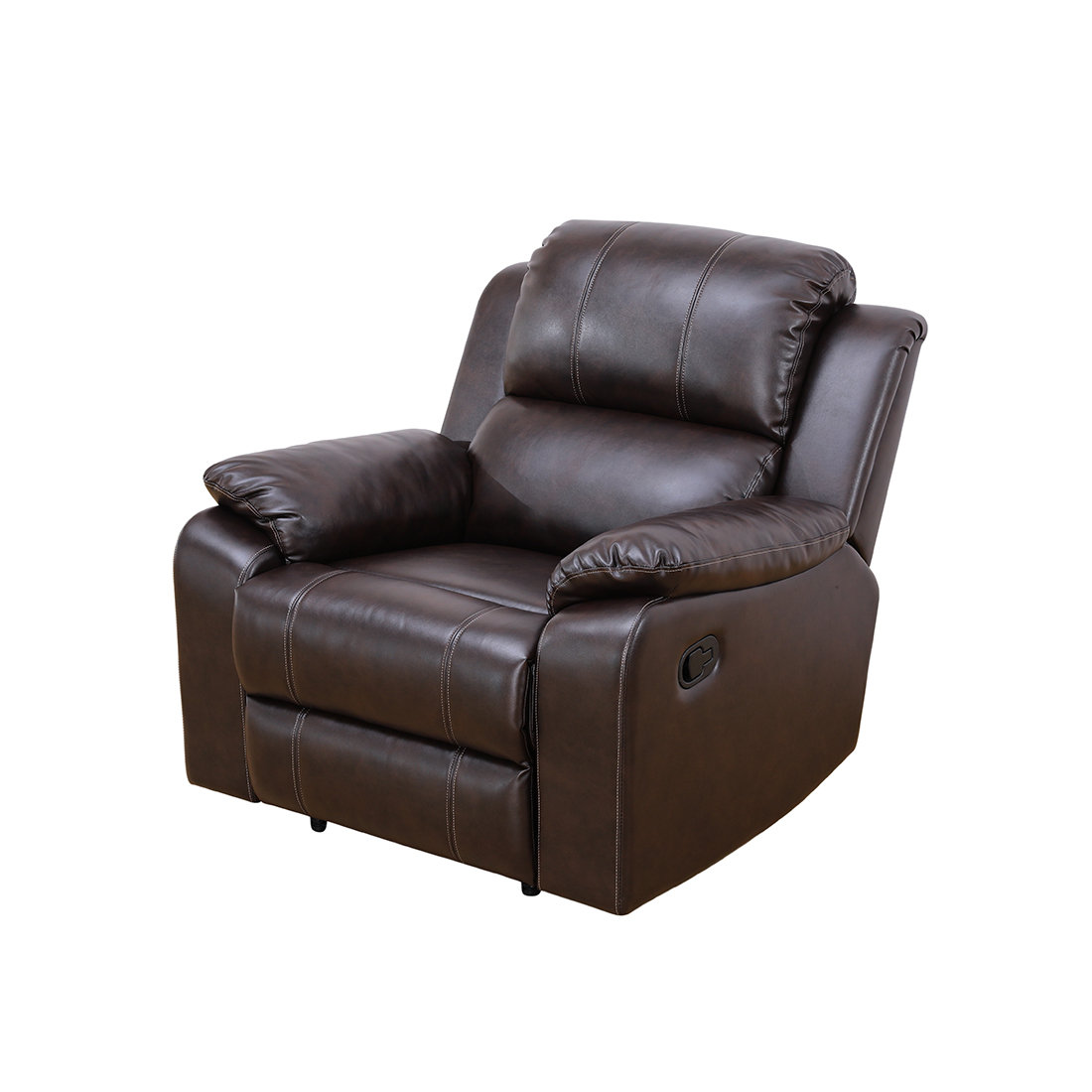 Latitude Run® Gevan 38.5" Wide Leather Match Zero Clearance Standard ...