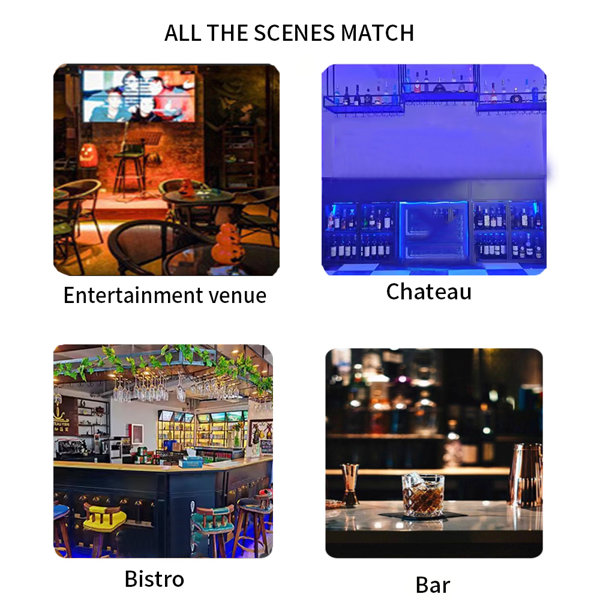 KPXU Bar Counter Large Front Desk Bar Service Counter | Wayfair