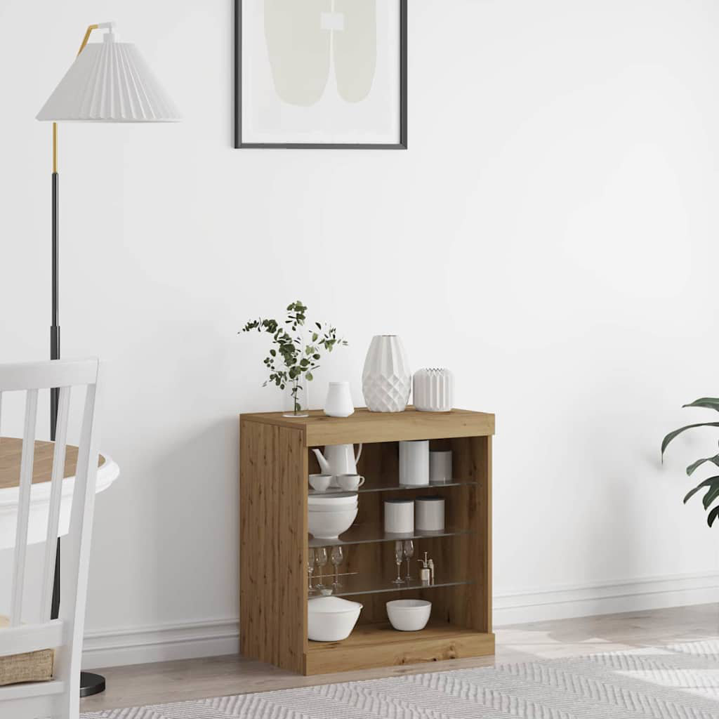 Metro Lane Sideboard With LED Lights 60,5X37x67 Cm | Wayfair.co.uk