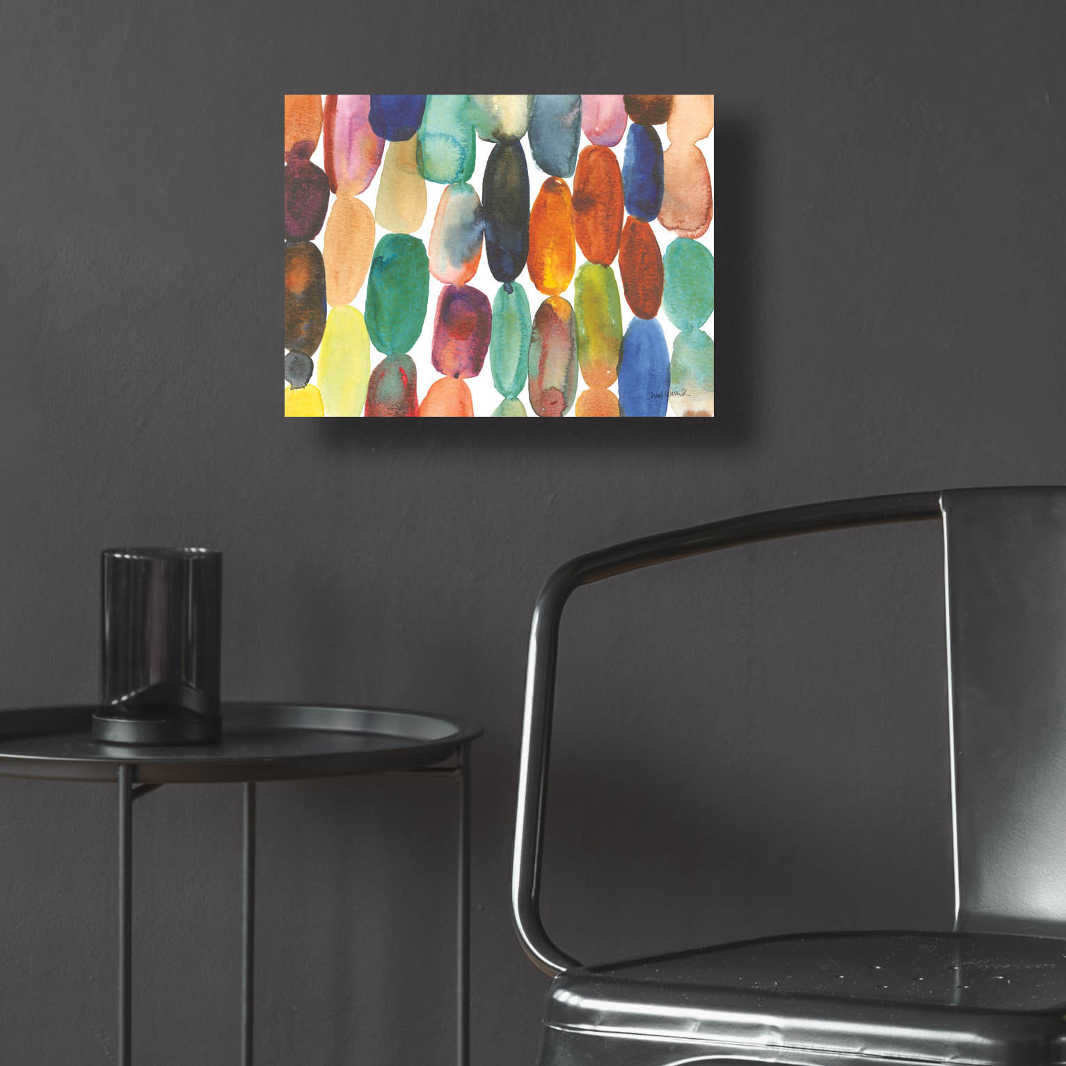 George Oliver 'Orbs 1 C' by Cheryl Warrick Acrylic Glass Wall Art | Wayfair