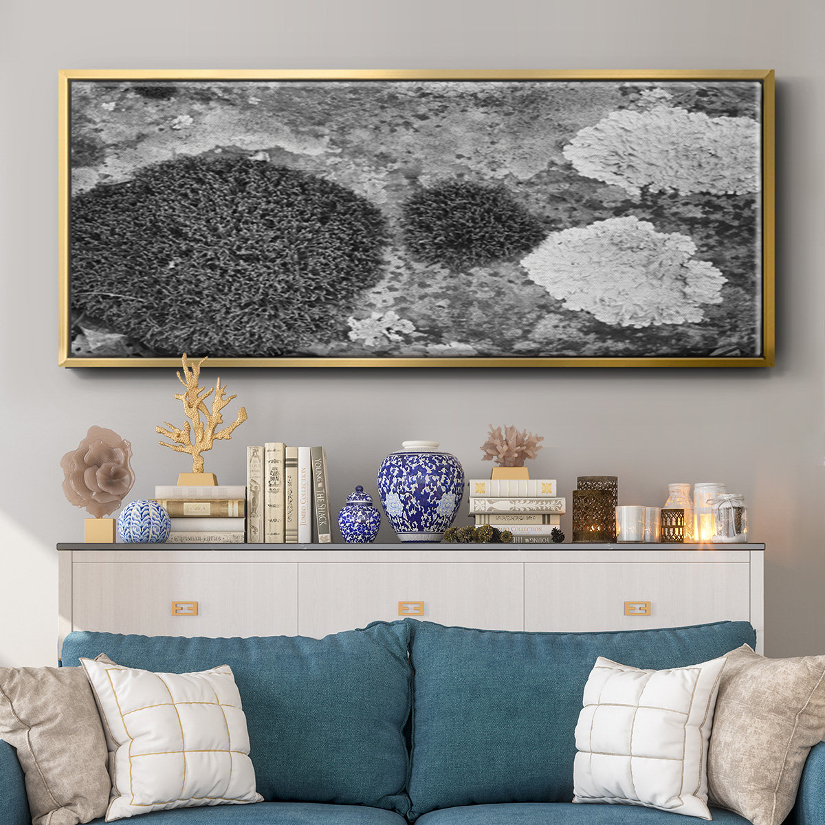 Wexford Home Found Textures XIX- Framed Canvas | Wayfair